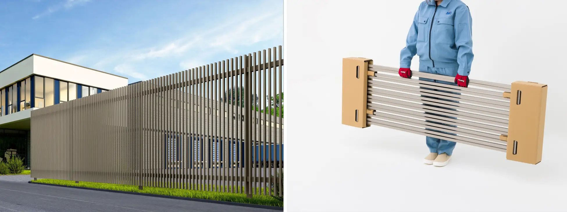 【4分割パネル型縦格子フェンス】積水樹脂、「テトラフェンス」発売 | 株式会社加工技術研究会 -CTIWEB JPN-